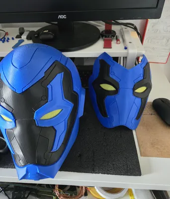 Mask Mesh V2 - Cosplay Mesh for Helmets and Masks by DiddlyBuilds MakerWorld: Download Free 3D ...