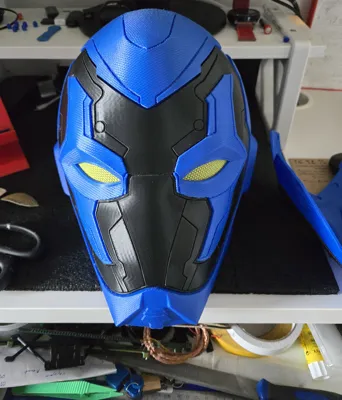 Mask Mesh V2 - Cosplay Mesh for Helmets and Masks by DiddlyBuilds MakerWorld: Download Free 3D ...