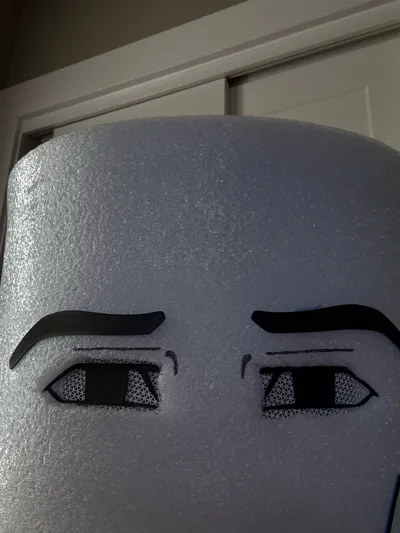 Mask Mesh V2 - Cosplay Mesh for Helmets and Masks - Free 3D Print Model ...