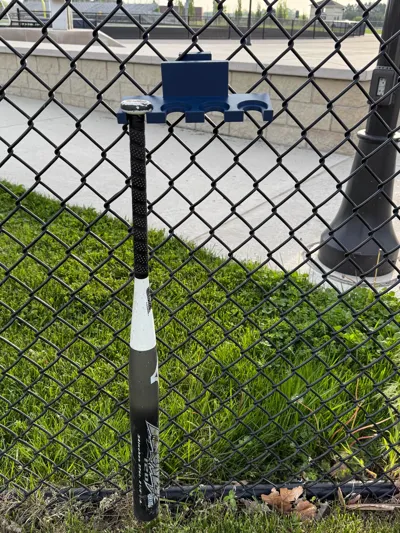 Fence System - Fence Mount Bat Holder by firemedic1563 MakerWorld ...