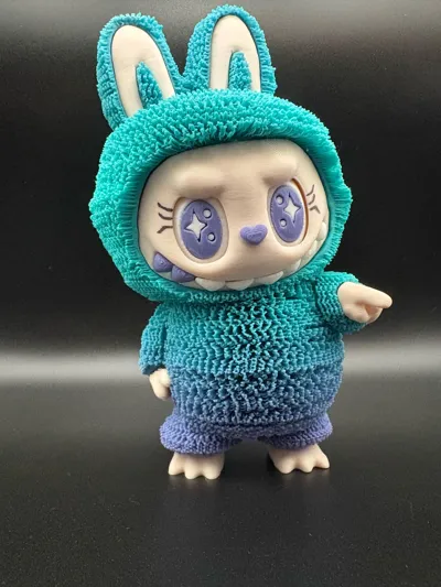 Labubu - Labubu Rainbow Teeth and Eyes (Long Hair Version) Ultimate ...