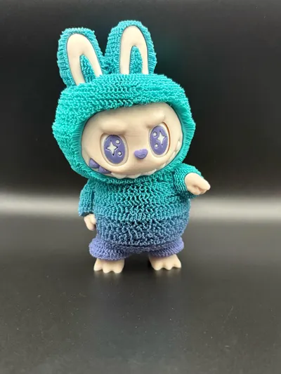 Labubu - Labubu Rainbow Teeth and Eyes (Long Hair Version) Ultimate ...