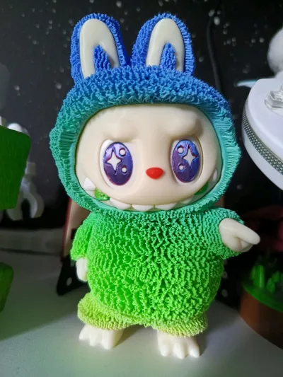 Labubu - Labubu Rainbow Teeth and Eyes (Long Hair Version) Ultimate ...