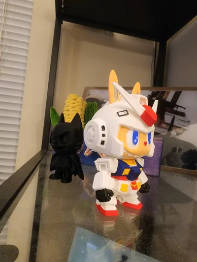 Gundam Labubu. Original Labubu. No AMS required by Chocobo MakerWorld ...