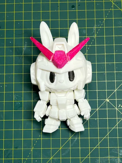 Gundam Labubu. Original Labubu. No AMS required by Chocobo MakerWorld ...