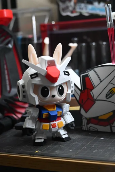 Gundam Labubu. Original Labubu. No AMS required by Chocobo MakerWorld ...