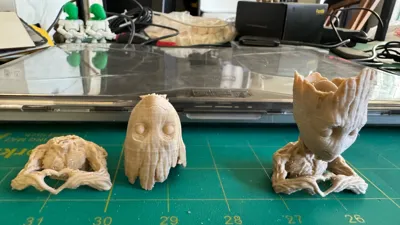 Groot Love Key Keychain - Free 3D Print Model - MakerWorld