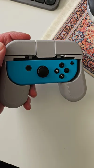 JoyCon Controller Grip v2.0 - Free 3D Print Model - MakerWorld