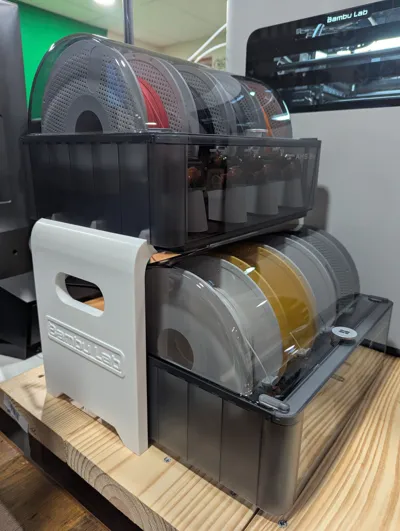 AMS 1 / 2 Pro Dual Rack Stack - Fully 3D Printed by PrivateMiku ...