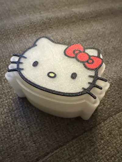Sanrio/Hello Kitty Characters - Fidget Clickers - Free 3D Print Model ...