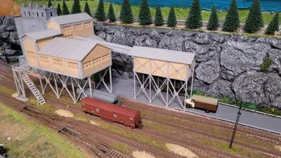 HO Scale coal tipple loader - Free 3D Print Model - MakerWorld