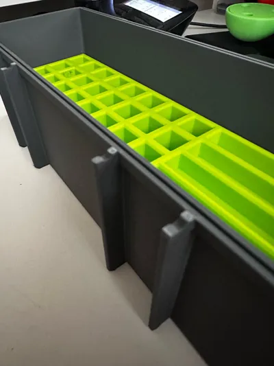 CNC Router Bit Organizer - 3D Printable Storage - Free 3D Print Model ...