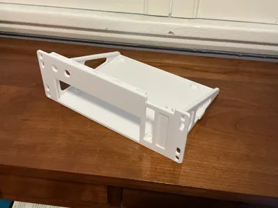 2HE 10 inch rack mount Mini-ITX + ATX PSU by RiHi36 MakerWorld ...