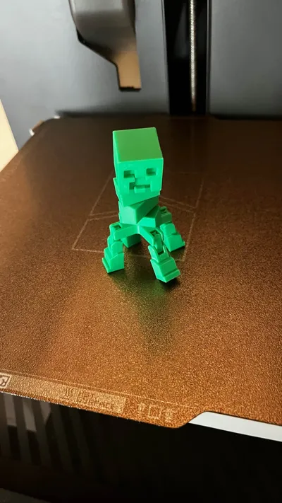 Minecraft Creeper - Model Kit by PeWu MakerWorld: Download Free 3D Models