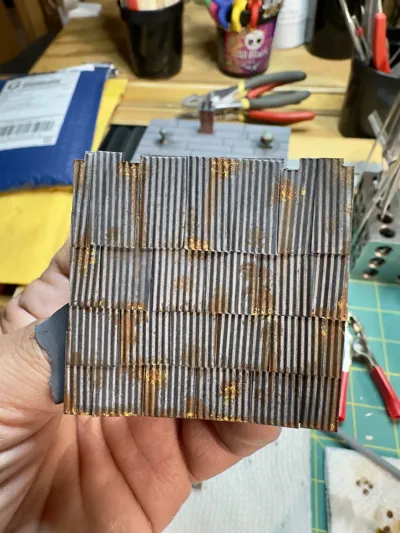 Corrugated iron maker for Model Railways / Diarama by GR Models ...