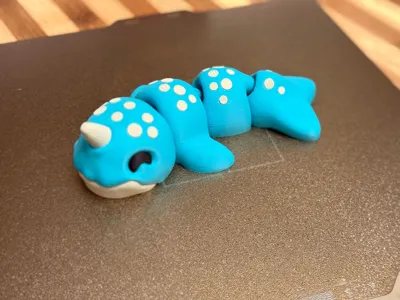 Mini Articulated Narwhal by Saber3D MakerWorld: Download Free 3D Models