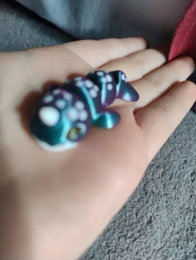 Mini Articulated Narwhal by Saber3D MakerWorld: Download Free 3D Models