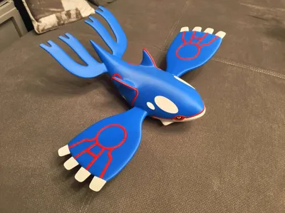 382 Kyogre - Free 3D Print Model - MakerWorld