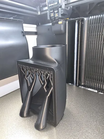 H2D/H2S Right Angle Exhaust Vent 3in/4in(75/100mm) - Free 3D Print ...