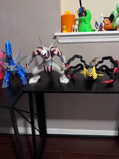 Palkia (Pokemon) Fully Disassembled 27cm talll - Free 3D Print Model ...