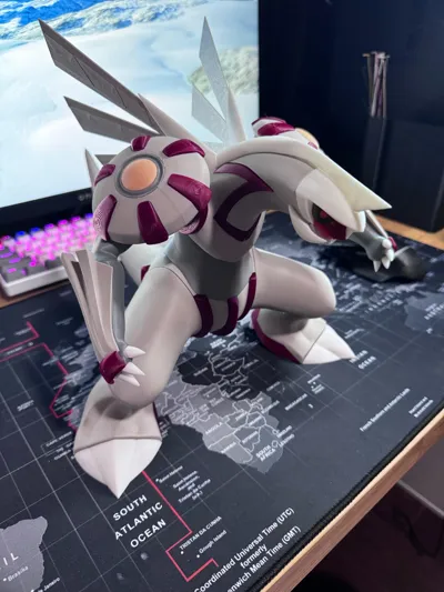 Palkia (Pokemon) Fully Disassembled 27cm talll - Free 3D Print Model ...