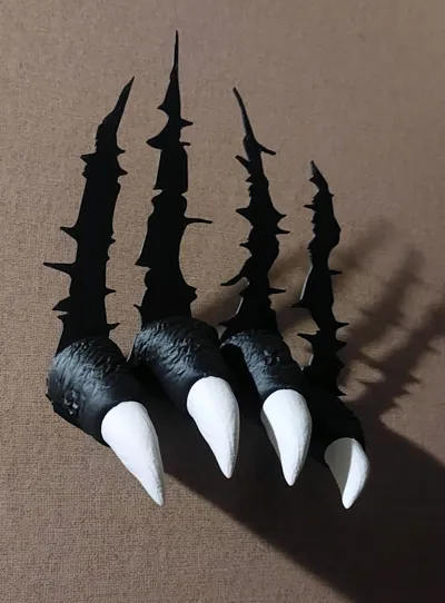 Godzilla Claws - Wall Mount by Stag 3D MakerWorld: Download Free 3D Models