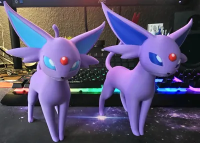 Espeon Multicolor - Free 3D Print Model - MakerWorld