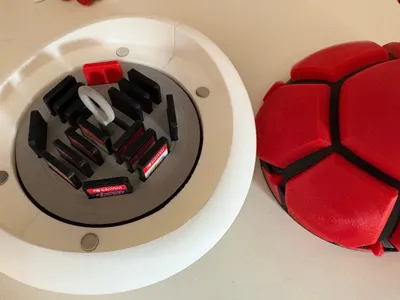Turtle shell container - Free 3D Print Model - MakerWorld