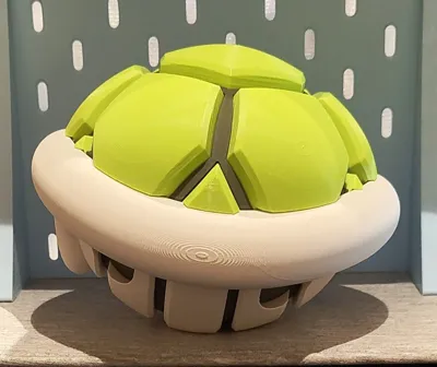 Turtle shell container - Free 3D Print Model - MakerWorld