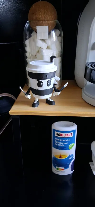 Cappuccino Assassin Italian Brain Rot Meme Figurine by ...