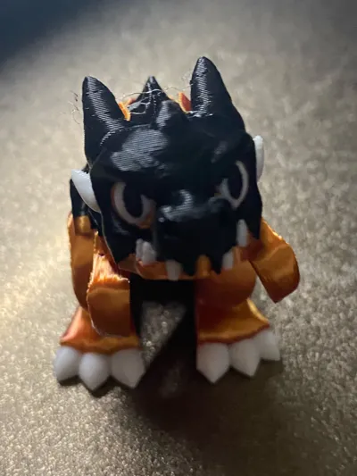 Articulated Rexagon (Trex + Dragon ) Flexi by PinkyWings MakerWorld ...