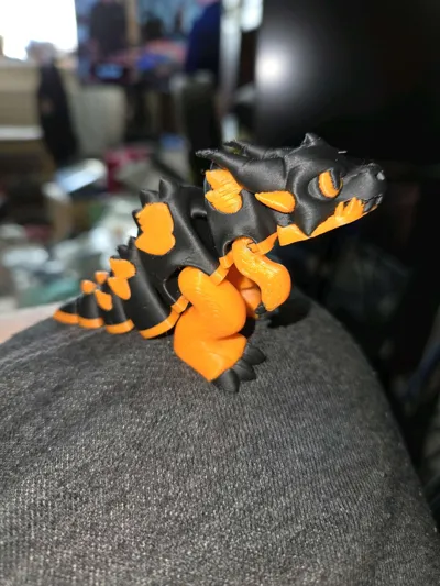 Articulated Rexagon (Trex + Dragon ) Flexi by PinkyWings MakerWorld ...