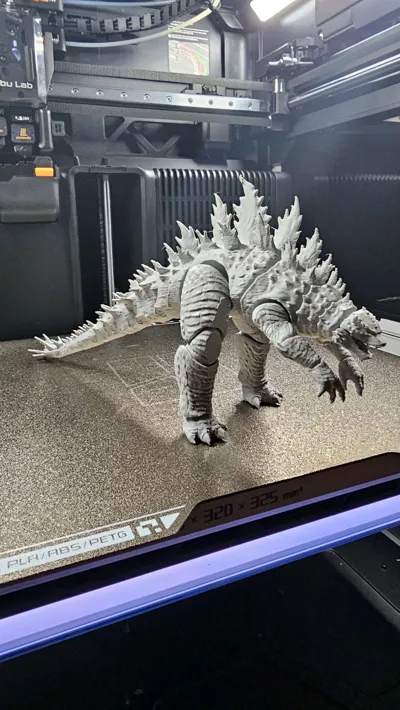 Godzilla by Iron Man MakerWorld: Download Free 3D Models