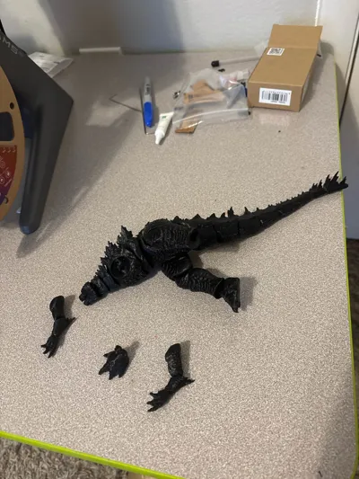 Godzilla by Iron Man MakerWorld: Download Free 3D Models