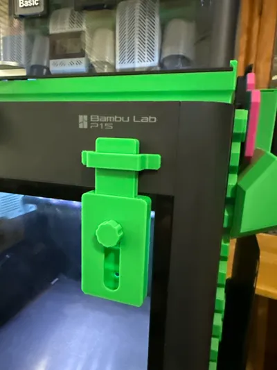 Latch Slide lock (open closed position lock mechanism) by SG499_Lab ...