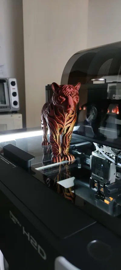 Designer TIGER Sculpture by 29FLO MakerWorld: Download Free 3D Models