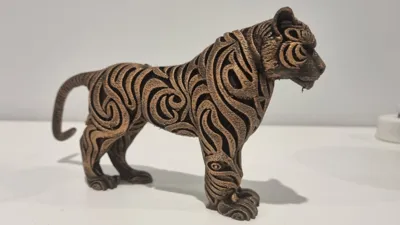 Designer TIGER Sculpture by 29FLO MakerWorld: Download Free 3D Models