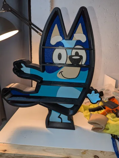 BLUEY Tonie Tonies Regal Base - Free 3D Print Model - MakerWorld