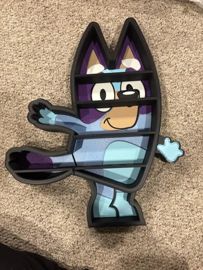 BLUEY Tonie Tonies Regal Base - Free 3D Print Model - MakerWorld