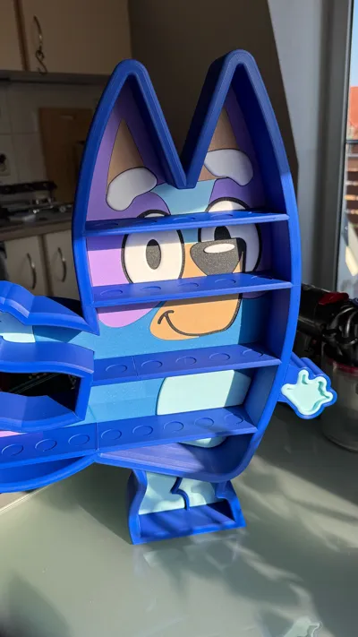 BLUEY Tonie Tonies Regal Base - Free 3D Print Model - MakerWorld