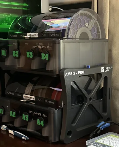 AMS 2 Rack / Stack - Simple by KobaRiley MakerWorld: Download Free 3D ...