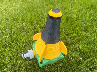Sprinkler Rocket by Sevro MakerWorld: Download Free 3D Models