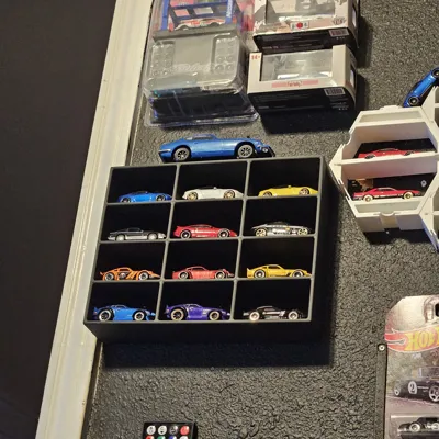 Hot Wheels Wall Mount Display by Lily Flynn Co. - MakerWorld