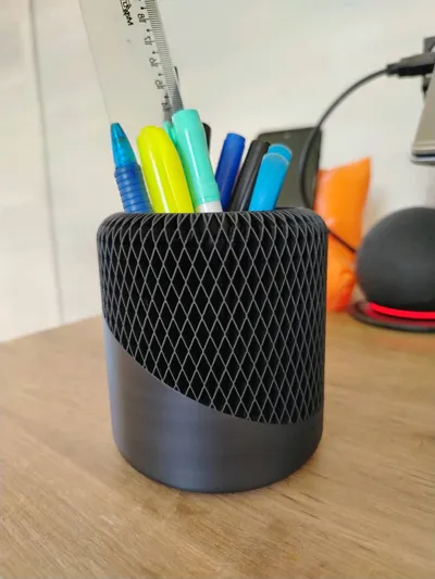 Modern Japandi Pencil Holder (3 versions) by S.Corp. MakerWorld: Download Free 3D Models