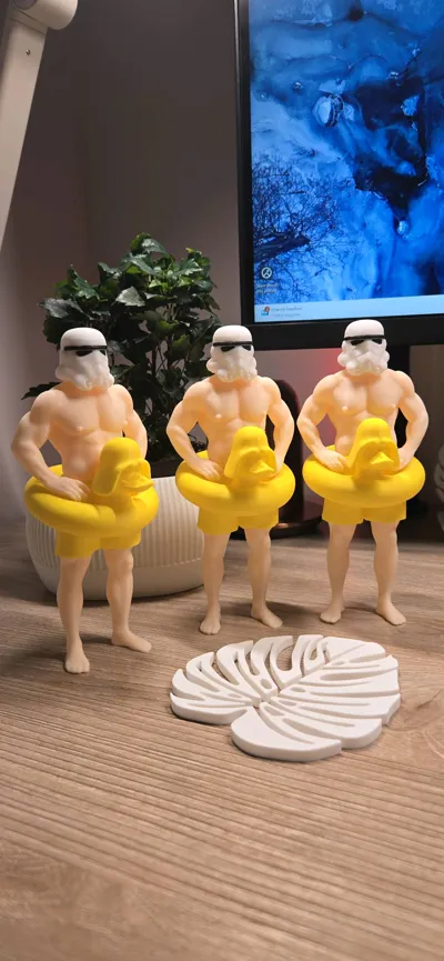 Stormtrooper beach tatooine edition by Slevin MakerWorld: Download Free ...