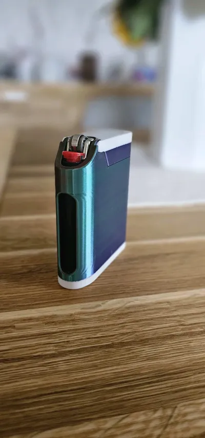 Cigarette & Lighter Case - Bic and 8 Smokes locks Remixed by Jelly Panic MakerWorld: Download ...