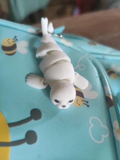 Hansi the seal – Articulated & keychain by 🔵 MontoyaMaker MakerWorld ...