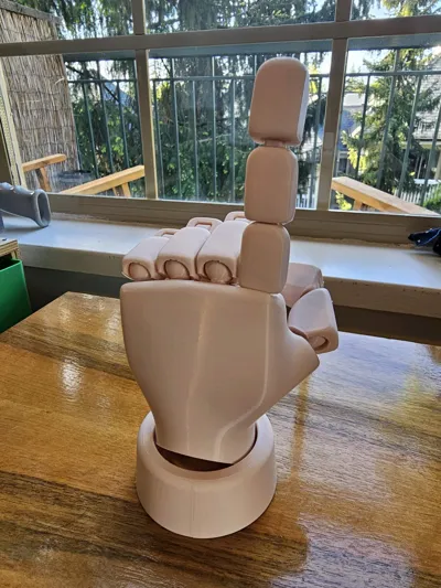 Articulated Hand - Free 3D Print Model - MakerWorld