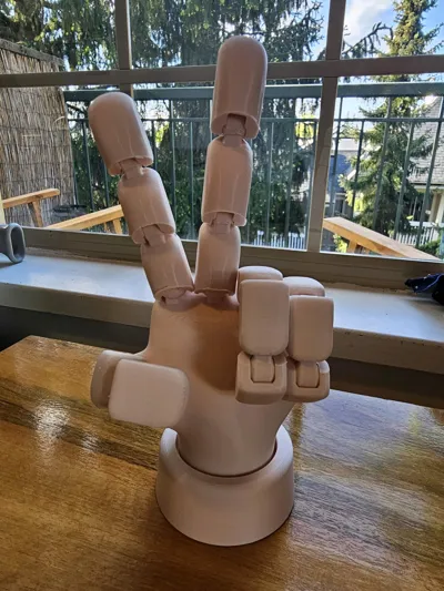 Articulated Hand by MingGY MakerWorld: Download Free 3D Models