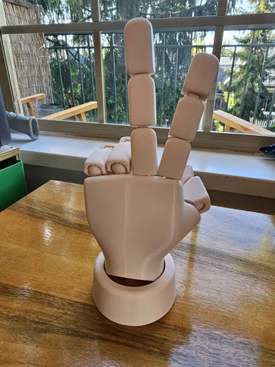 Articulated Hand by MingGY MakerWorld: Download Free 3D Models